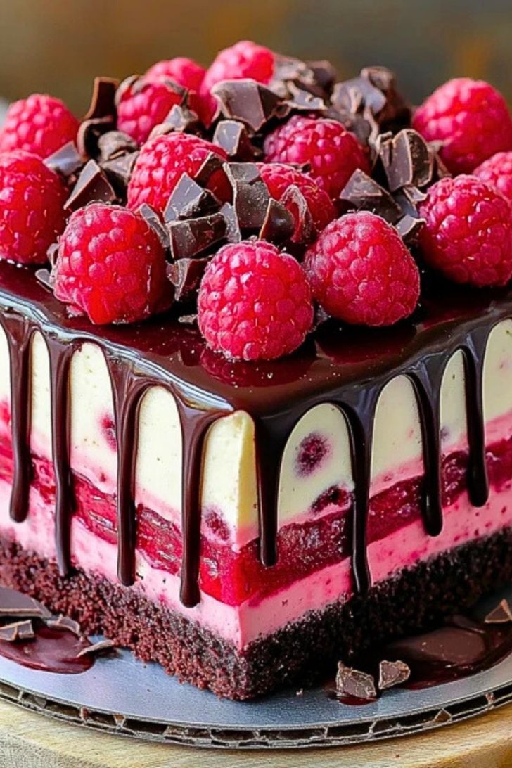 Chocolate Raspberry Drip Cake – Chef Alchemy
