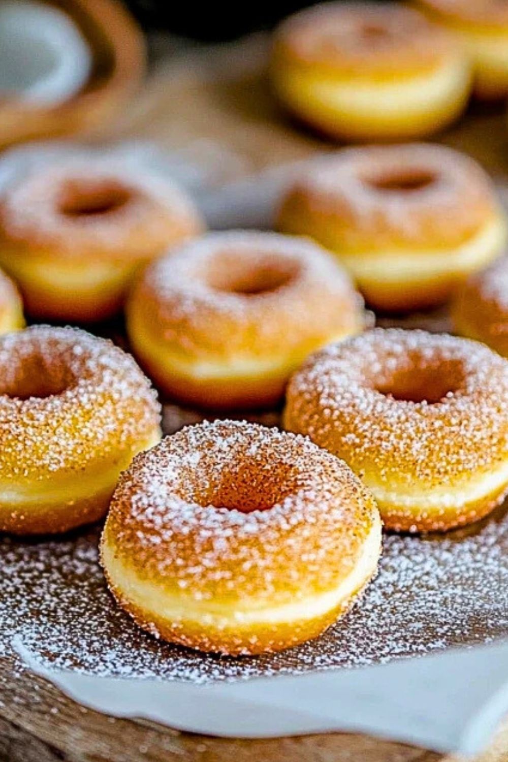 Cinnamon Sugar Mini Donuts
