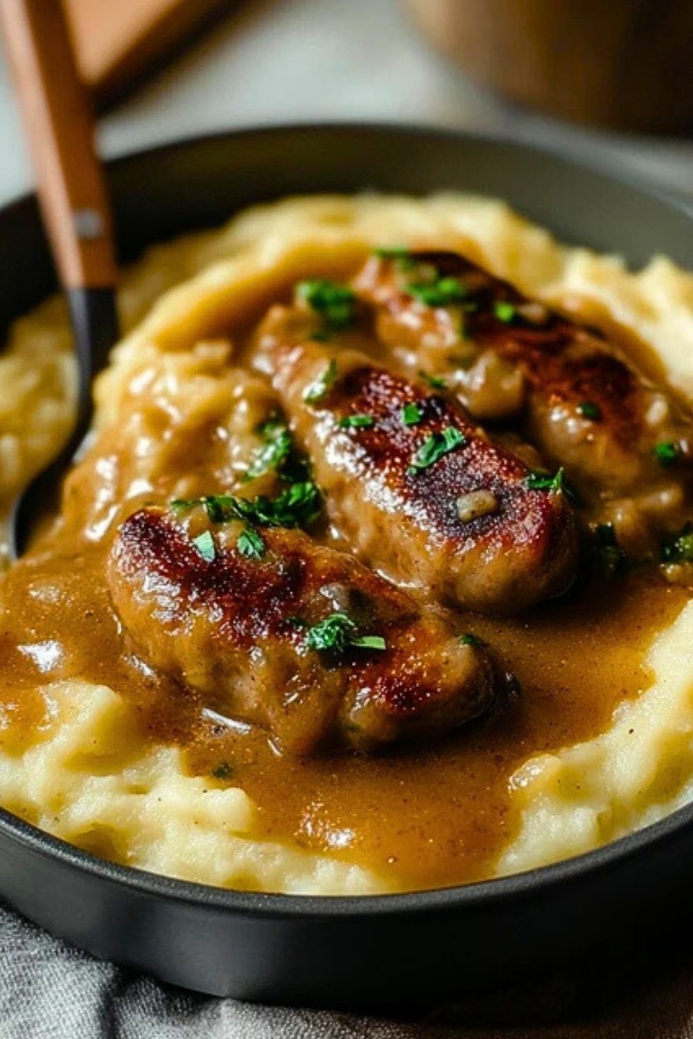 Classic Bangers and Mash