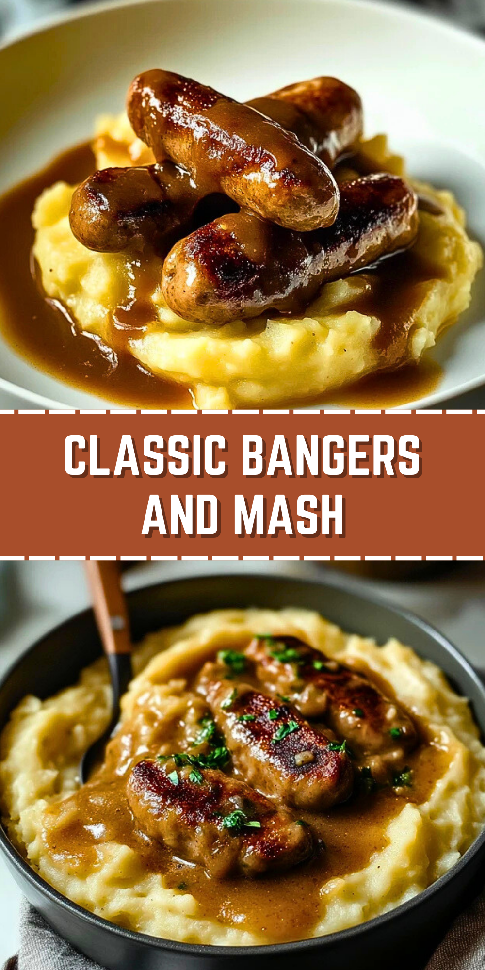 Classic Bangers and Mash