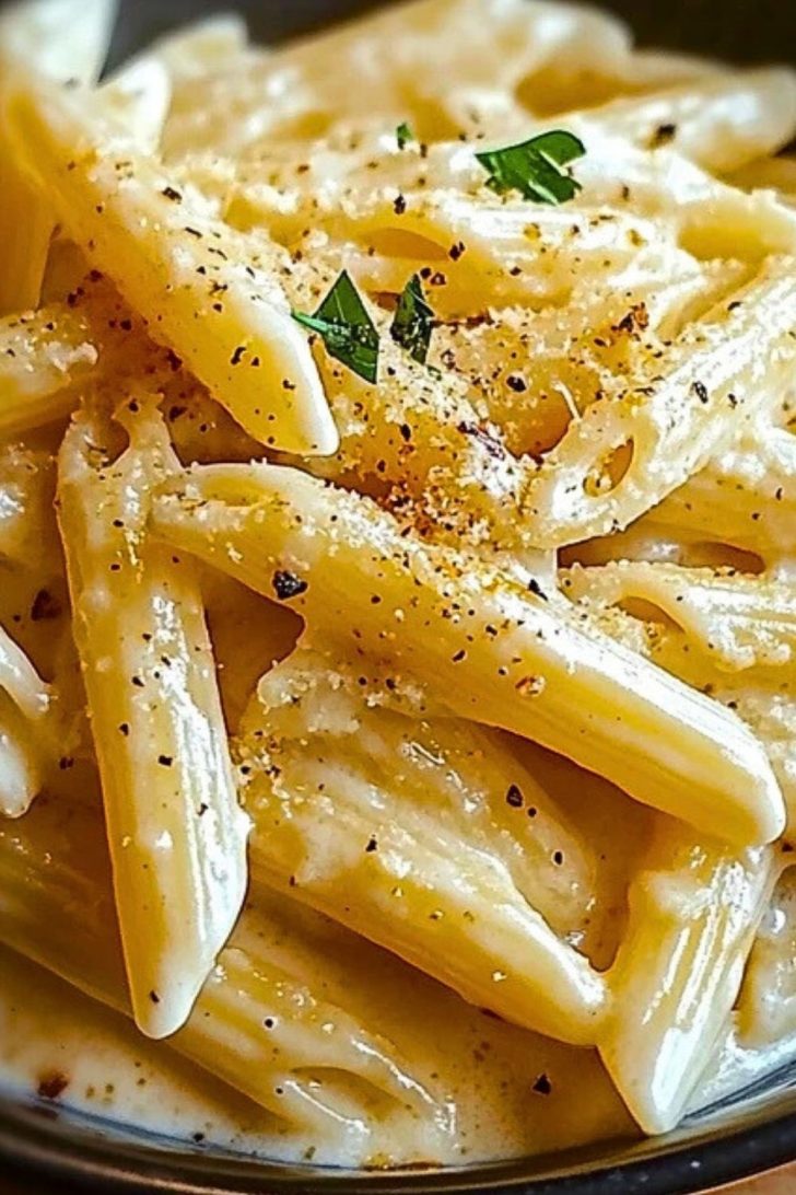 Creamy Garlic Penne Pasta – Chef Alchemy