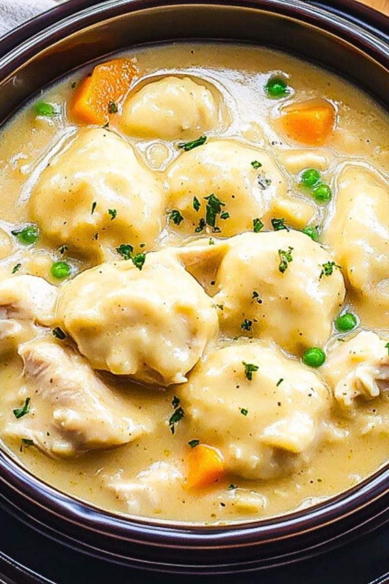 Crockpot Chicken and Dumplings