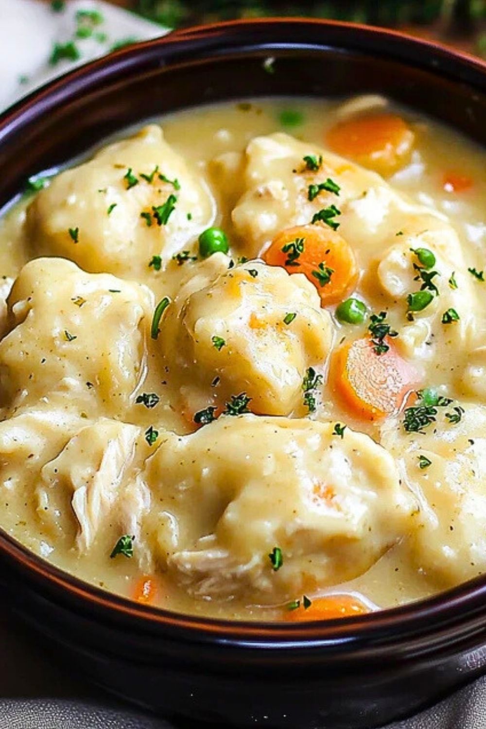 Crockpot Chicken and Dumplings