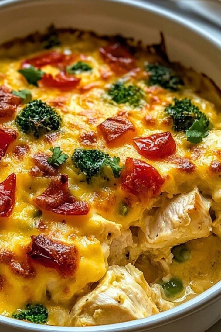 Low-Carb Chicken Casserole Recipe