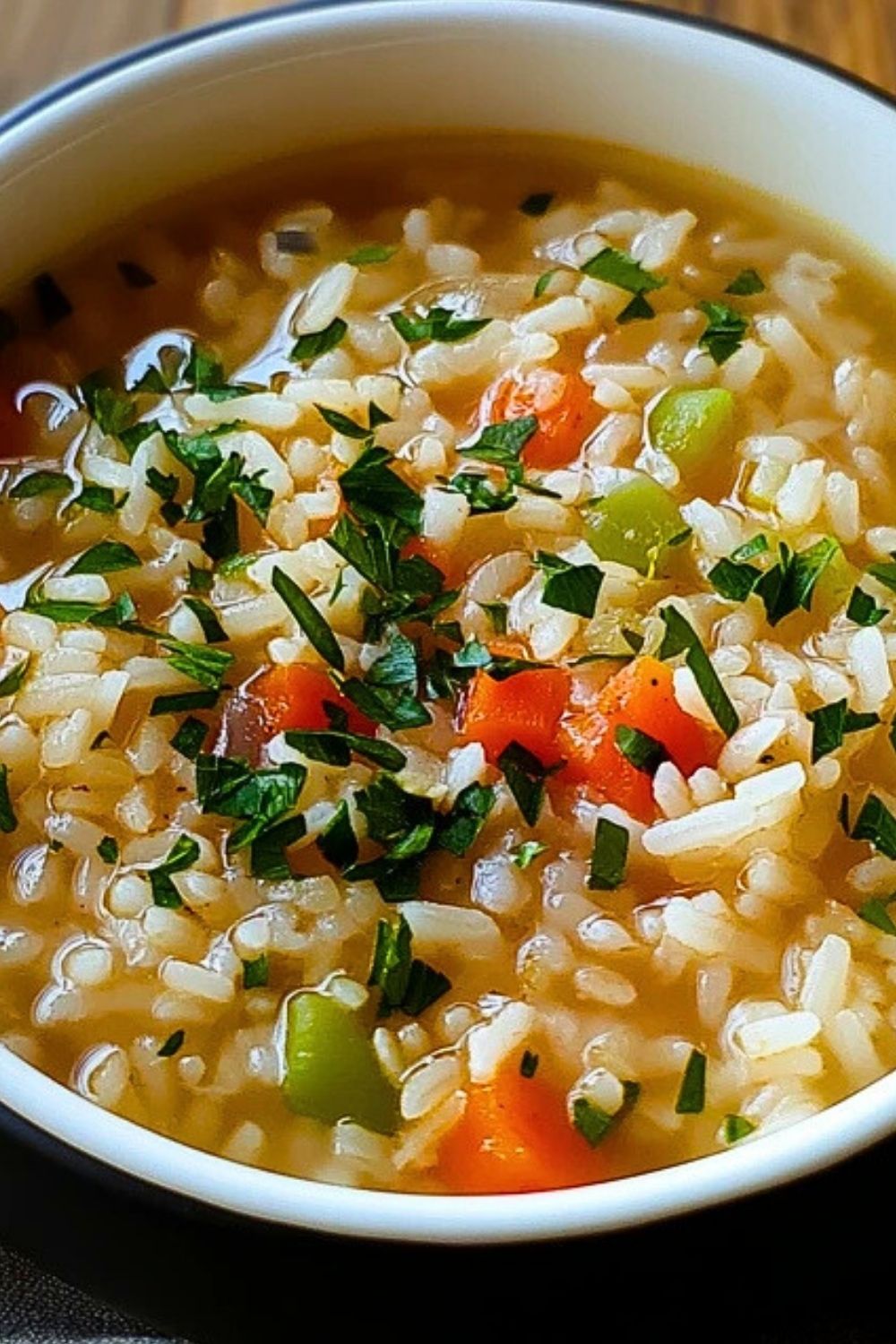 Savory Soup Rice Recipe