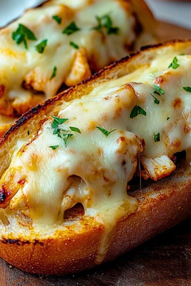 Melty Cheesy Chicken Sandwich Recipe