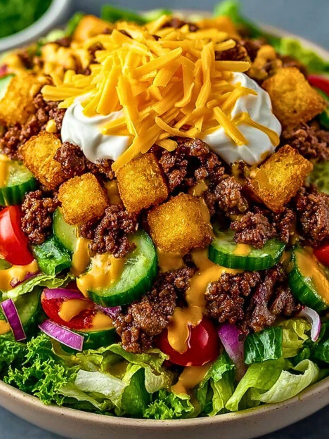 Big Mac Salad Bowl