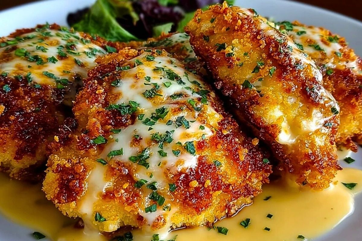 Crispy Cheddar Chicken