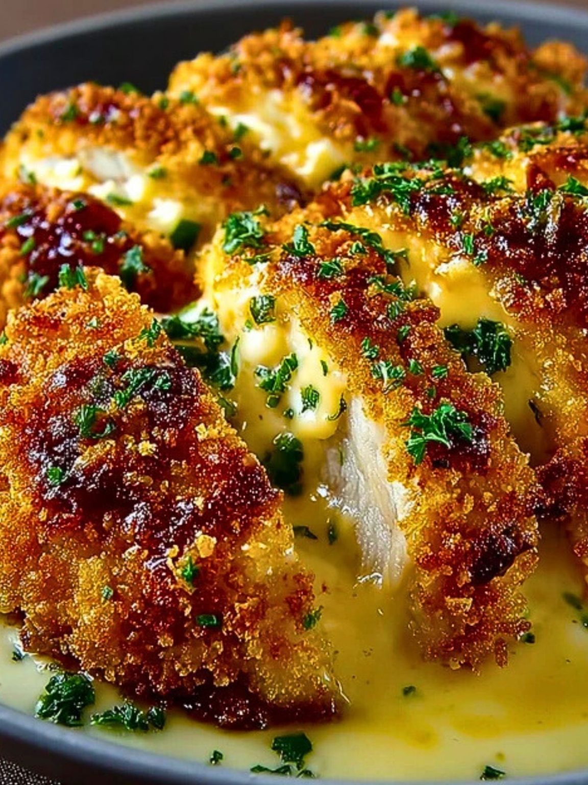 Crispy Cheddar Chicken