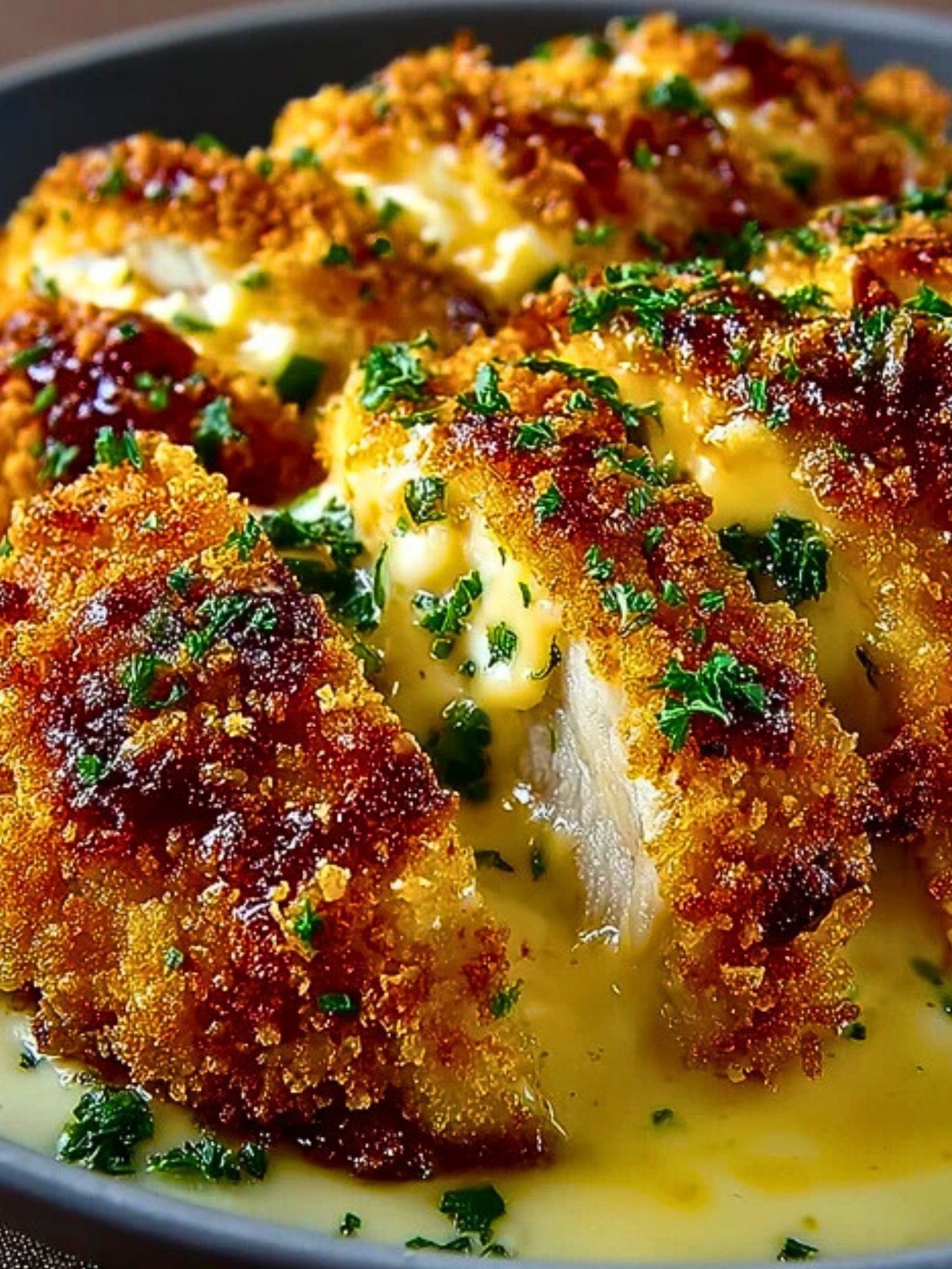 Crispy Cheddar Chicken