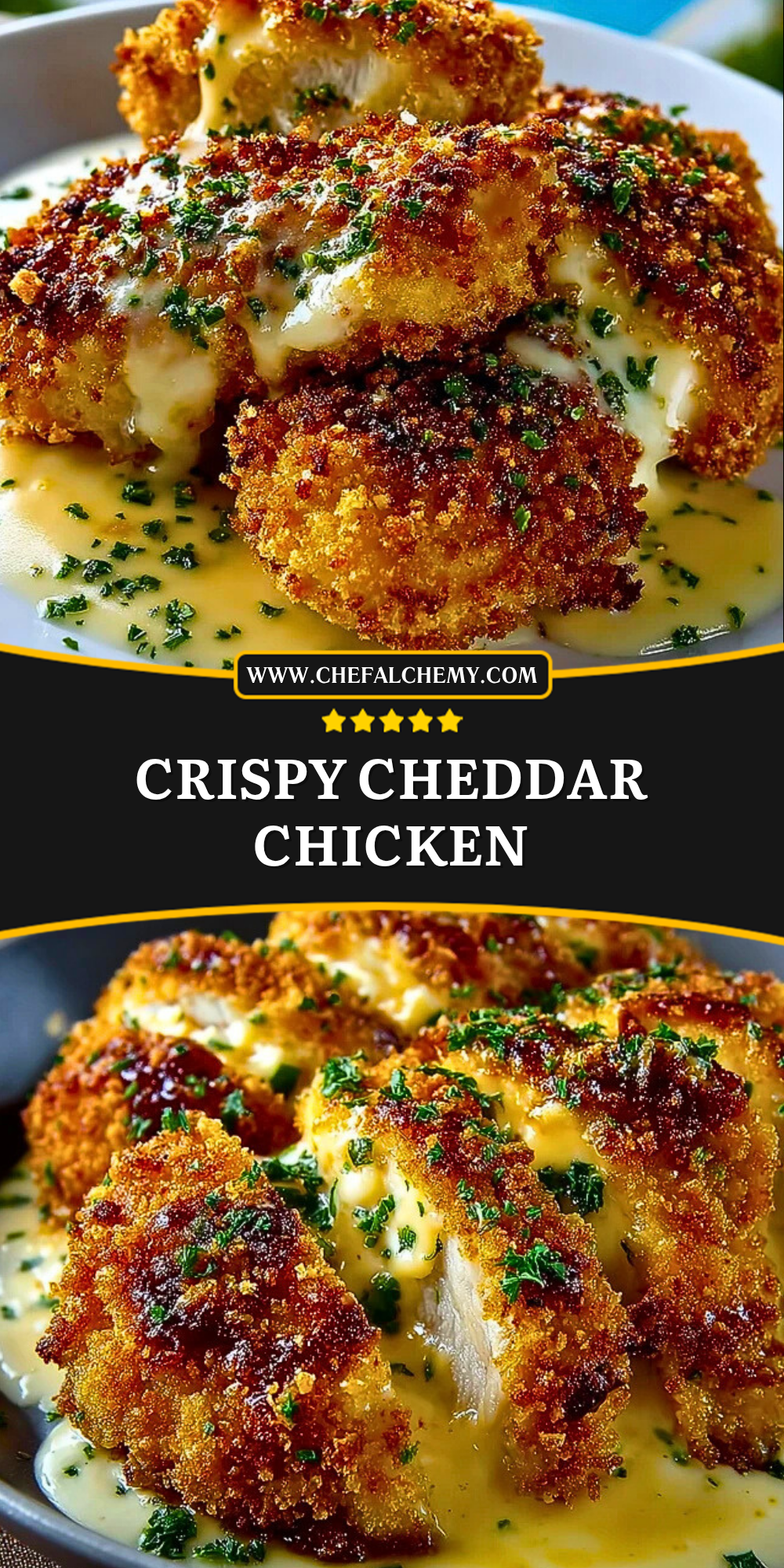 Crispy Cheddar Chicken