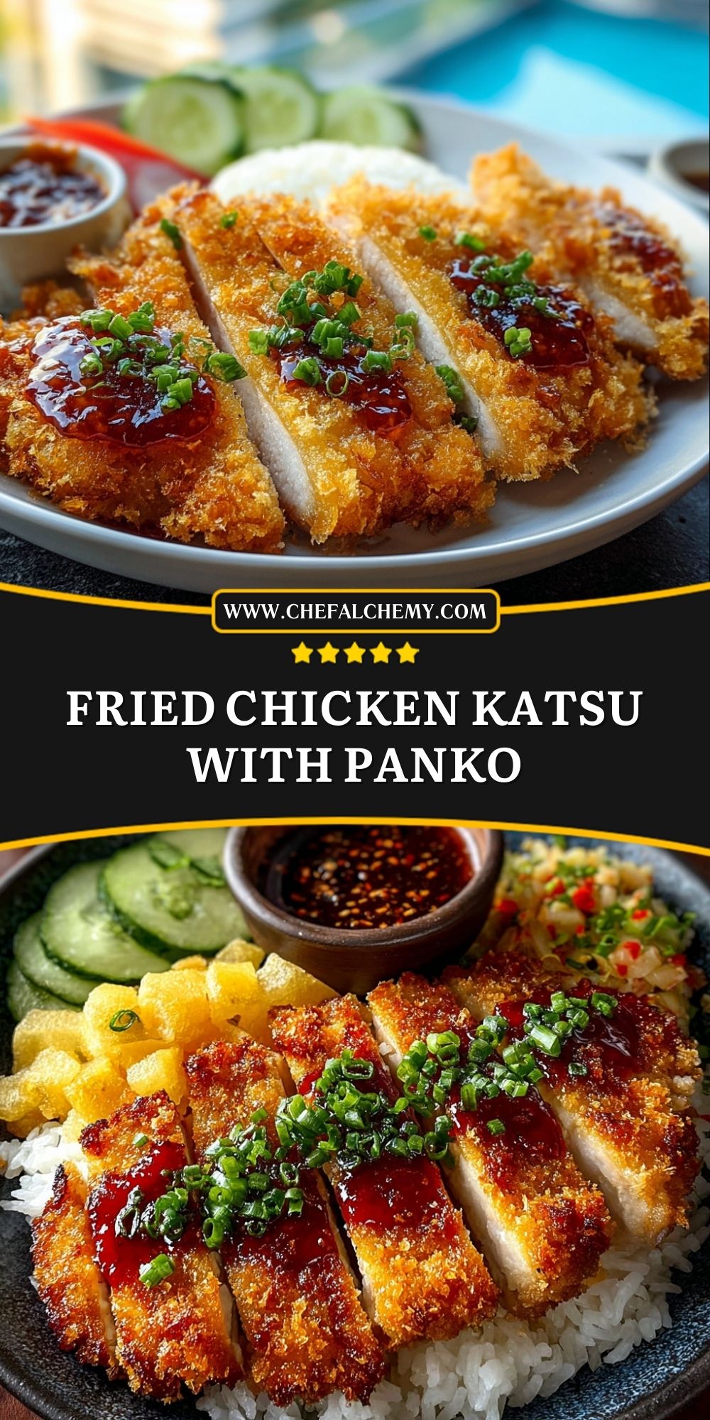 Fried Chicken Katsu with Panko