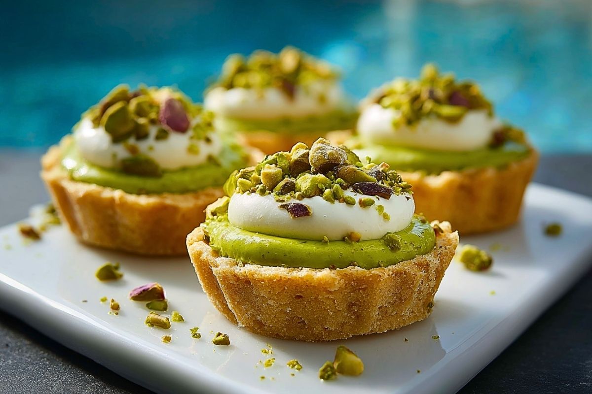 Mini Pistachio Tartlets