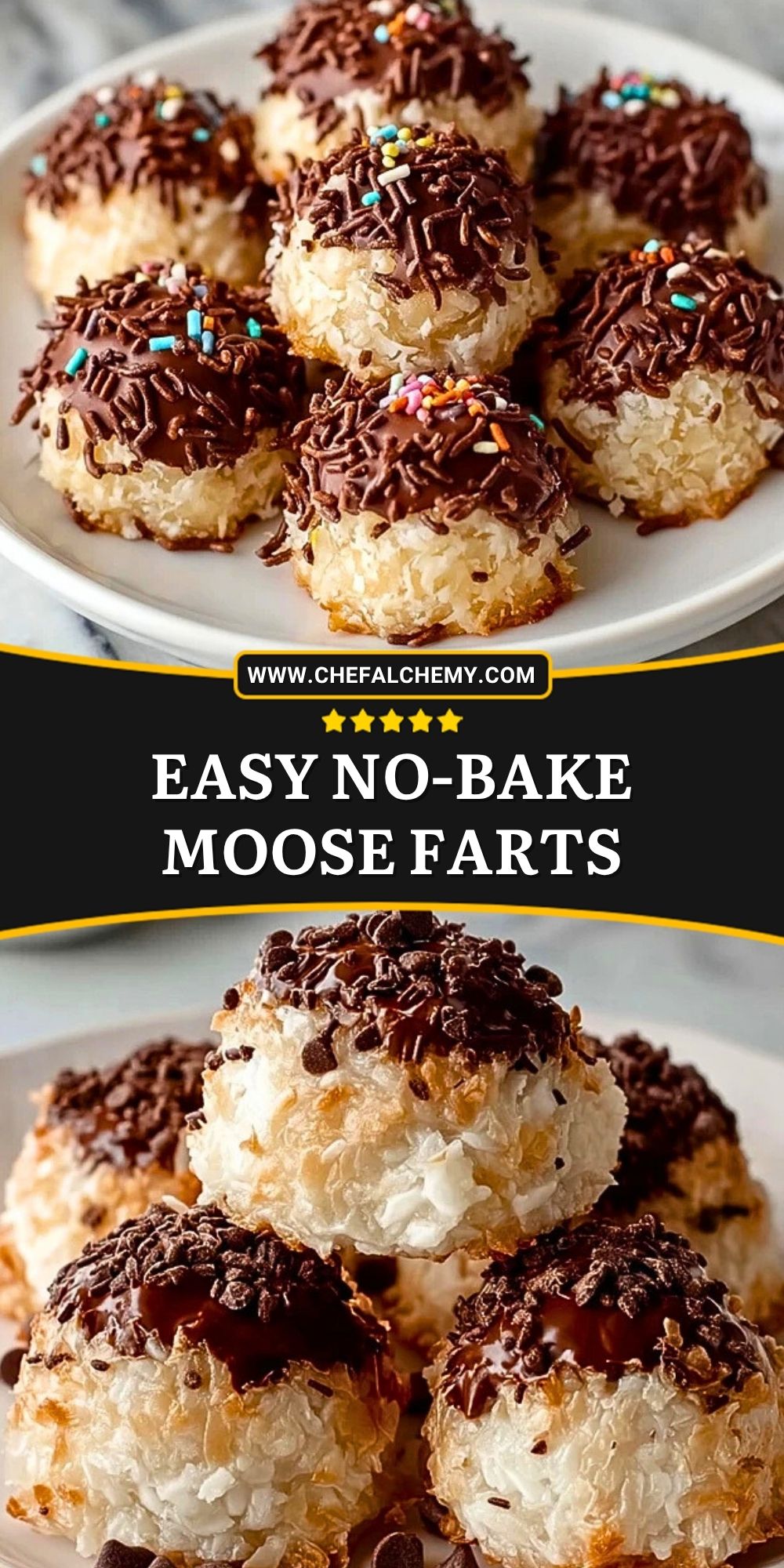 Easy No-Bake Moose Farts