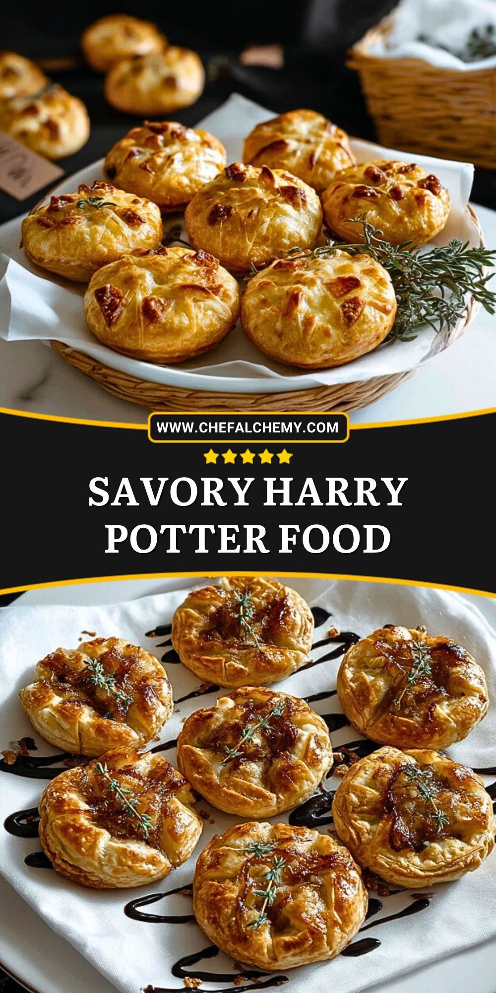 Savory Harry Potter-Inspired Hand Pies