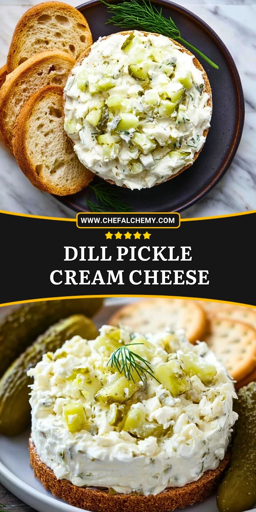 Dill Pickle Cream Cheese