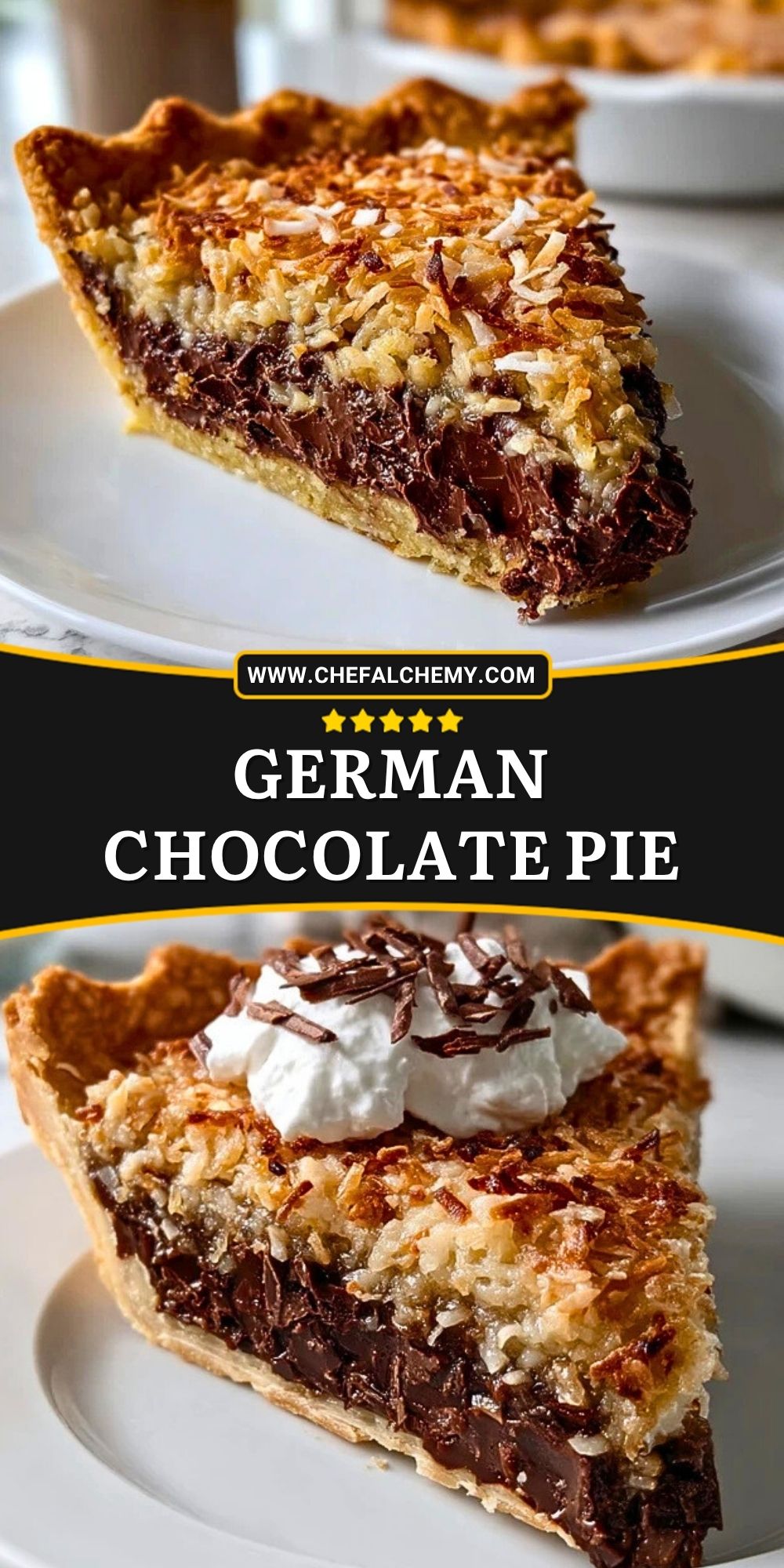 German Chocolate Pie